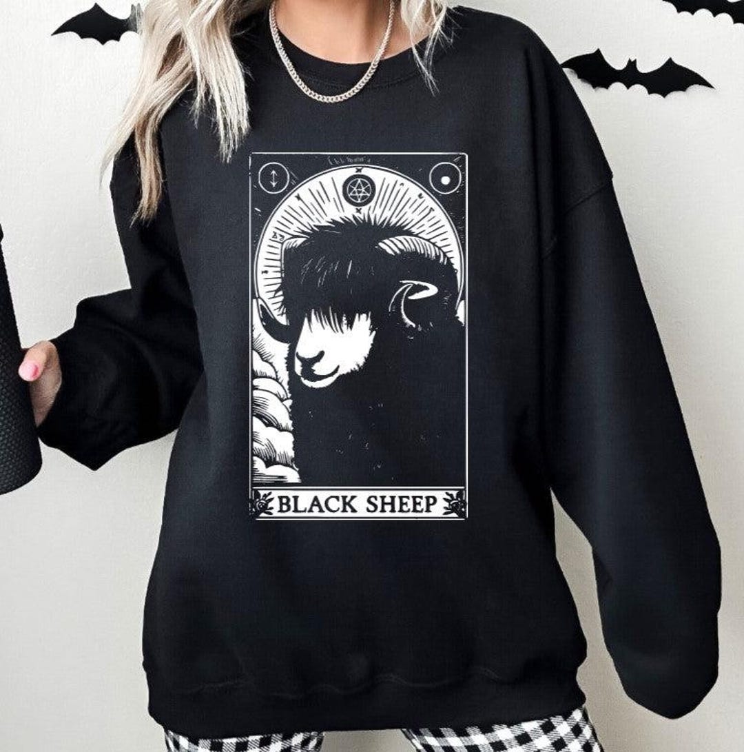 The Black Sheep Tarot - Available in T-shirt, Pullover, Hoodie, Tank or ...
