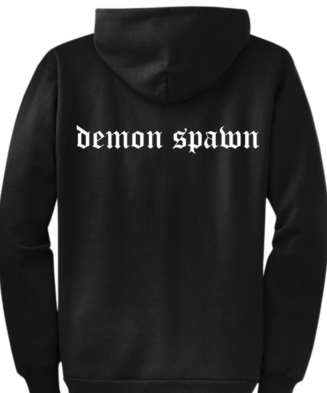 Zip up Hoodie Demon Spawn - Etsy