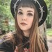 Vegan Felt Wide Brim Hat Goth Horror Fedora Hat Barbed Wire - Etsy