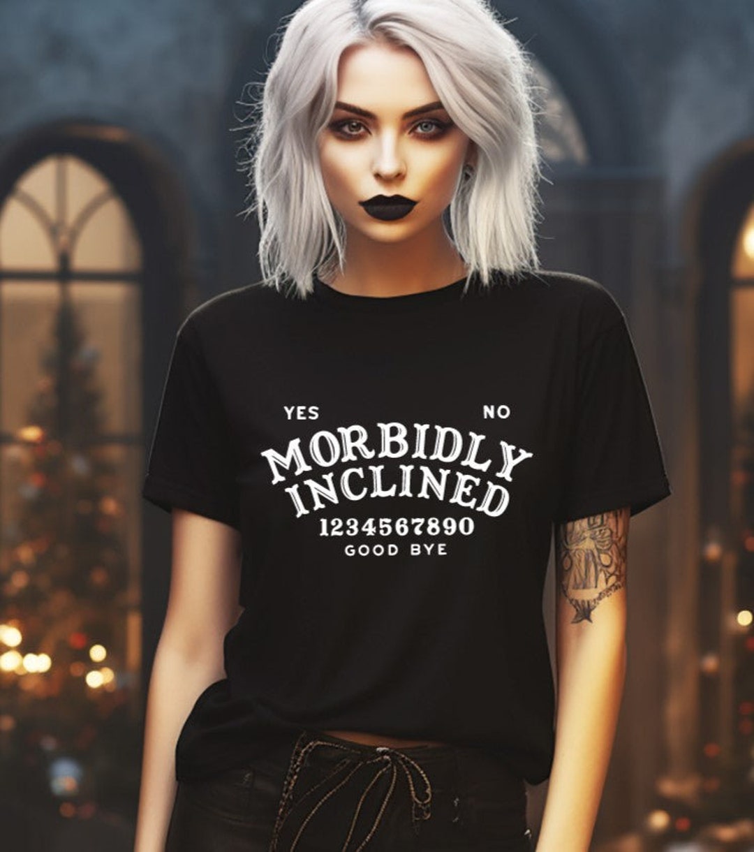 Morbidly Inclined Spirit Board T-shirt - Etsy