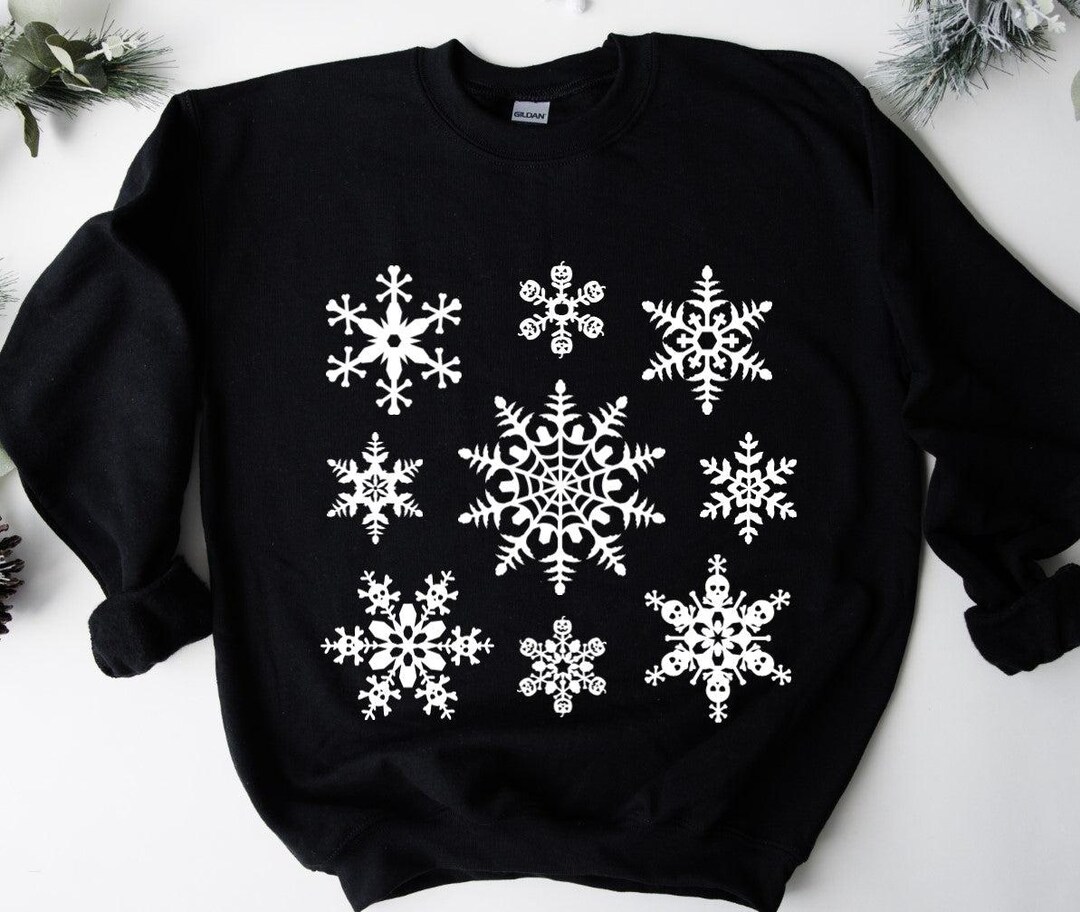 Gothic Snowflakes Available in T-shirt, Pullover, Hoodie, Tank or Long ...