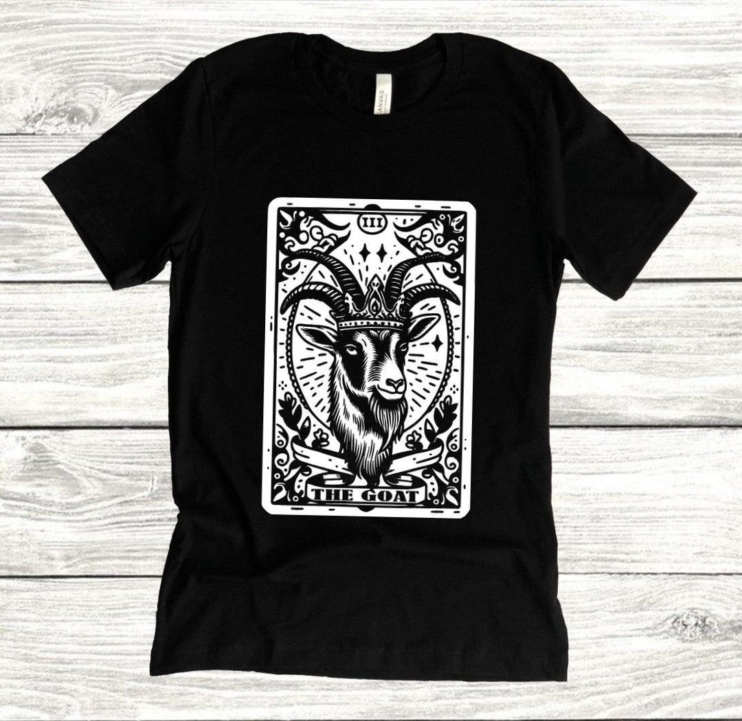The Goat Tarot - Available in T-shirt, Pullover, Hoodie, Tank or Long ...