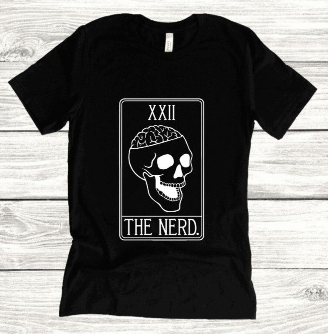 The Nerd Tarot Available in T-shirt, Pullover, Hoodie, Tank or Long ...