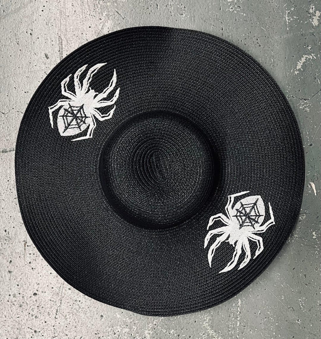 Floppy Sun Hat - XL Brim - Webbed Spider - Etsy