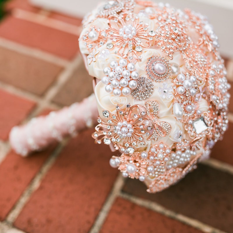 Broach Bouquet - Etsy