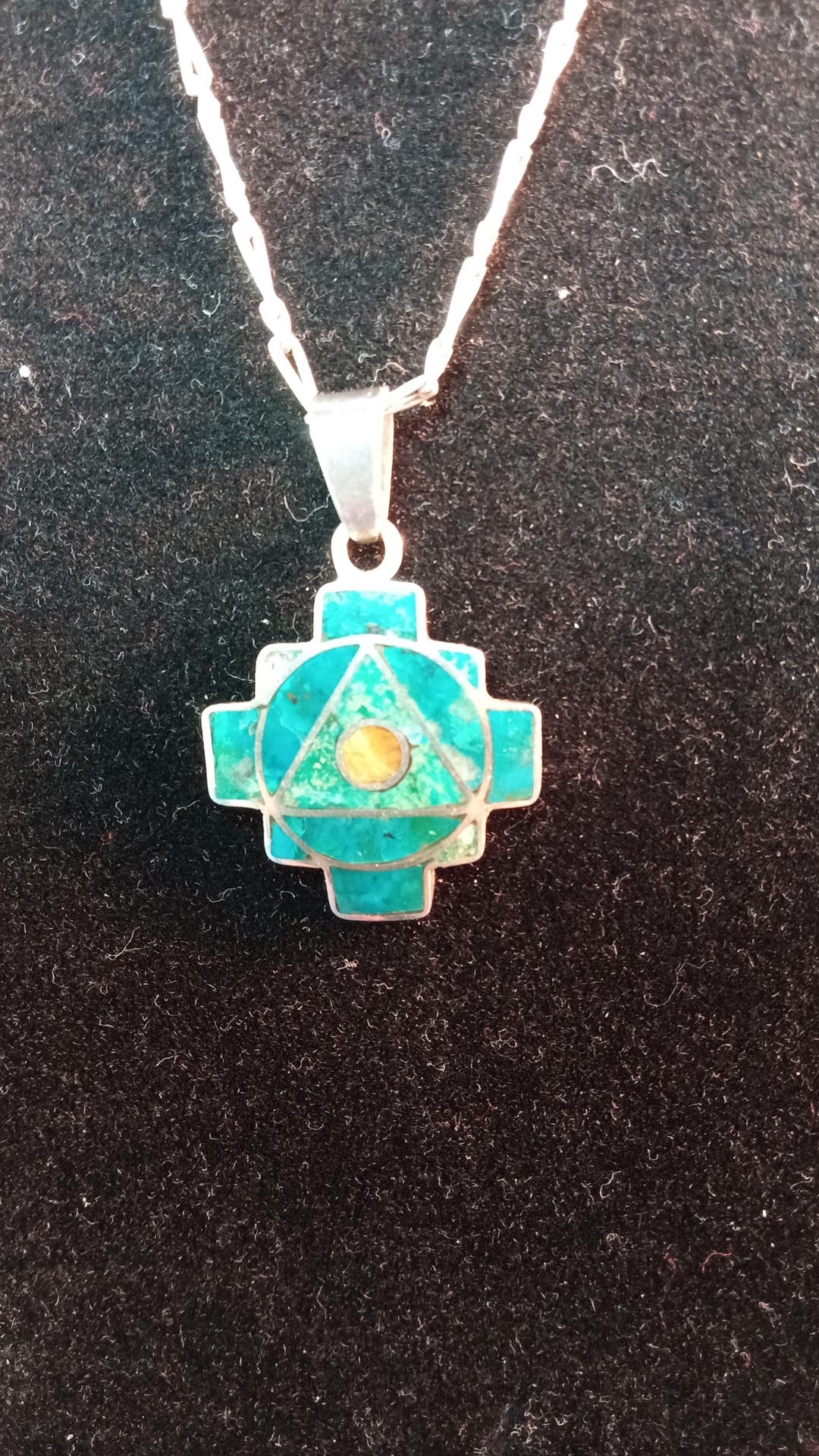 Four Directions Totem Peruvian Silver Pendant Cross - Etsy