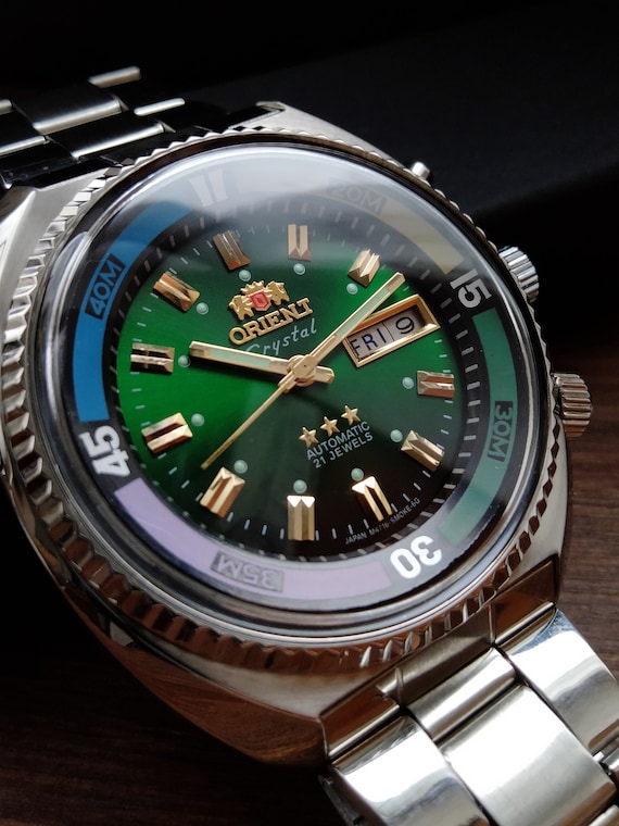 Vintage Japanese Orient King Diver Automatic Watch, G… - Gem
