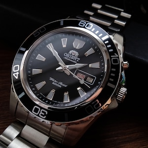 Vintage Men's Watch Orient Automatic With Calendar, Big Watch for Men ...