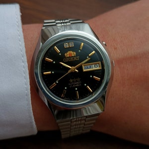 Japanese Orient Crystal Watches Men's Self-winding - Etsy