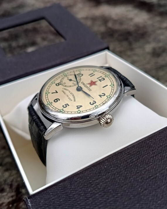 Rare Commander watch, vintage men's watch, mechanical… - Gem