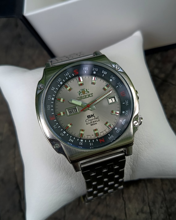 Japanese rare watch Orient Sea King, automatic mens w… - Gem