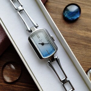 Ladies Classic Watch, Ladies Vintage Watch, Small Watch, Retro, Silver ...