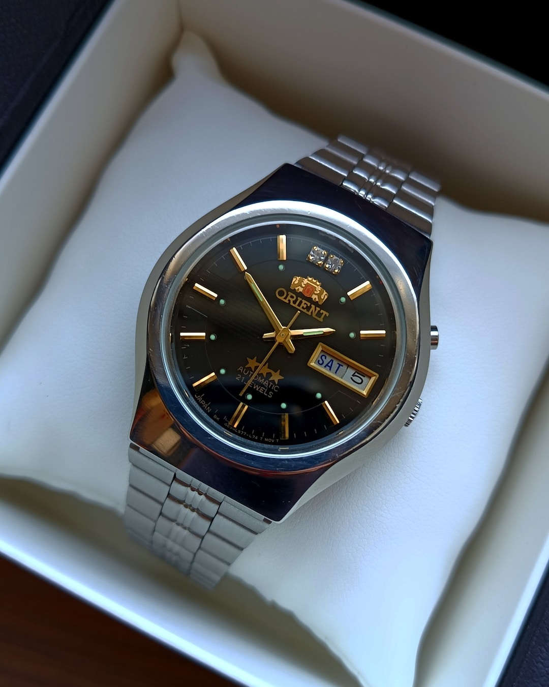 Japanese Orient Crystal Watches Men's Self-winding - Etsy