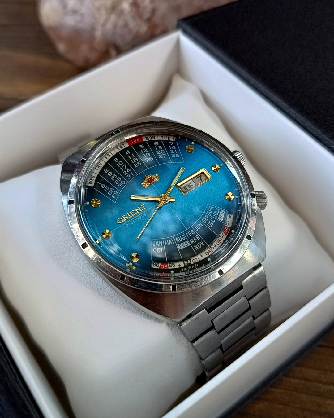 Japanese Rare Watch Orient College Multi-calendar, Automatic Men's ...