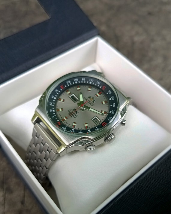 Japanese rare watch Orient Sea King, automatic mens w… - Gem