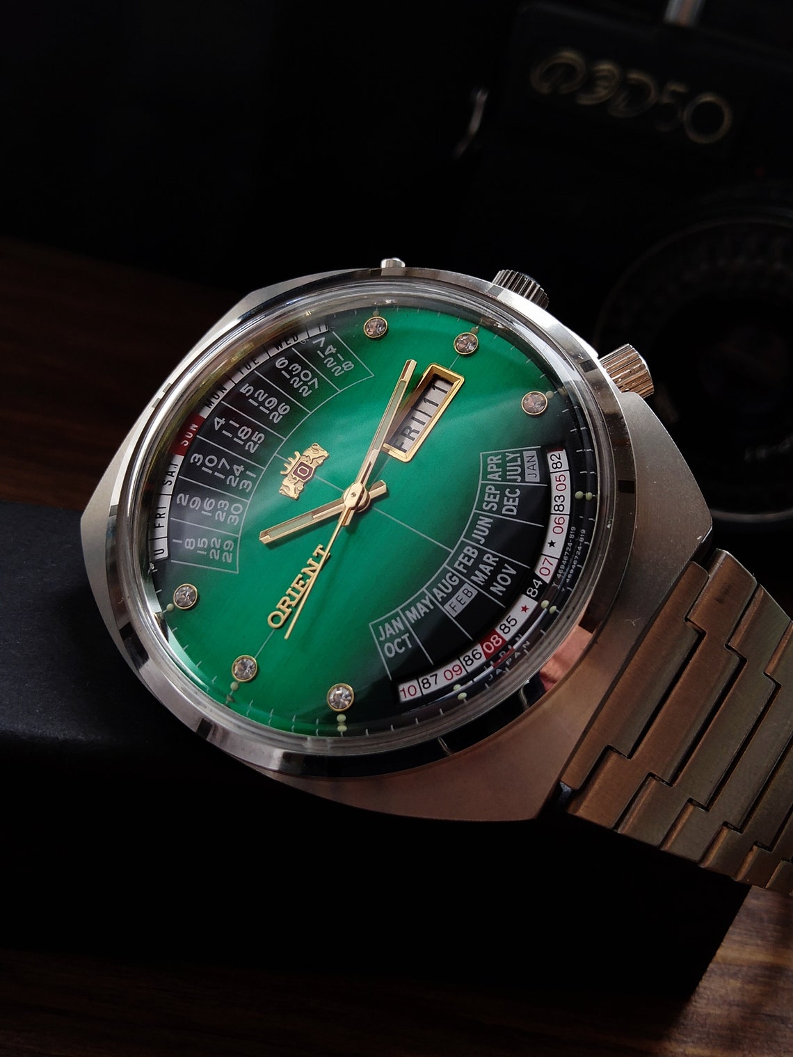 Japanese Rare Watch Orient College Multi-calendar Automatic - Etsy