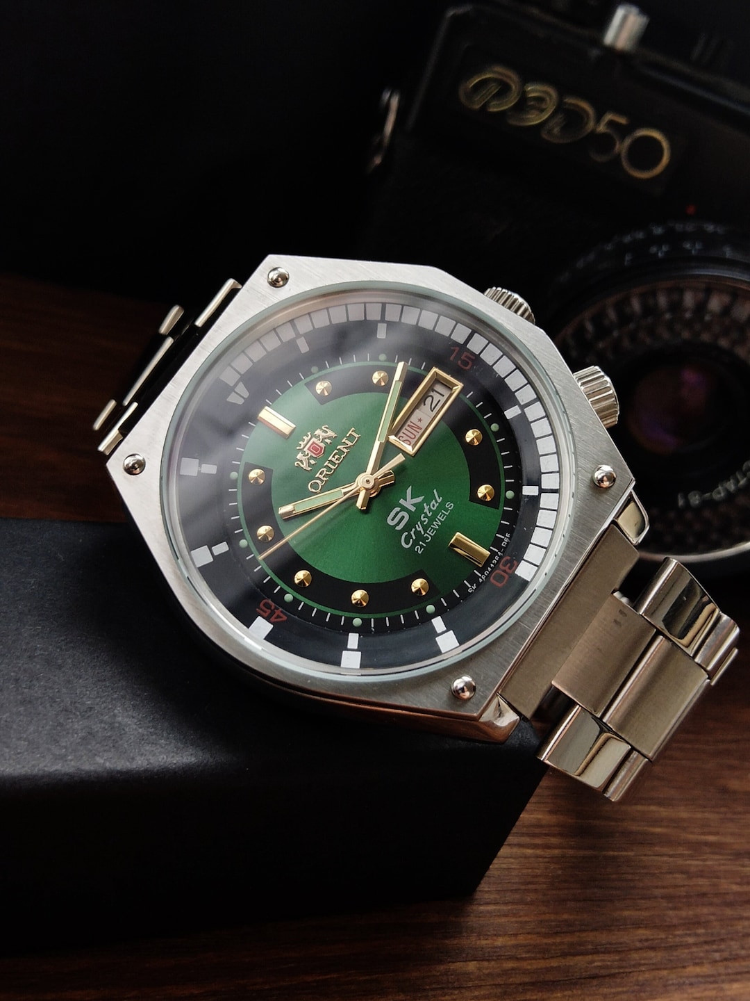 Vintage Japanese Wrist Watch Orient Sea King, SK, Automatic Men's ...