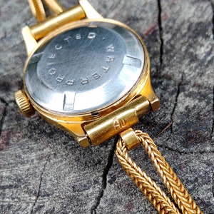 Gilded Watch for Women Slava, Small Watch, Y2K, Gold Ladies Watch ...