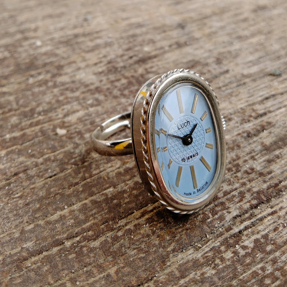 Vintage Ring Watchwatch Ring for Women Silver Watch Ring - Etsy
