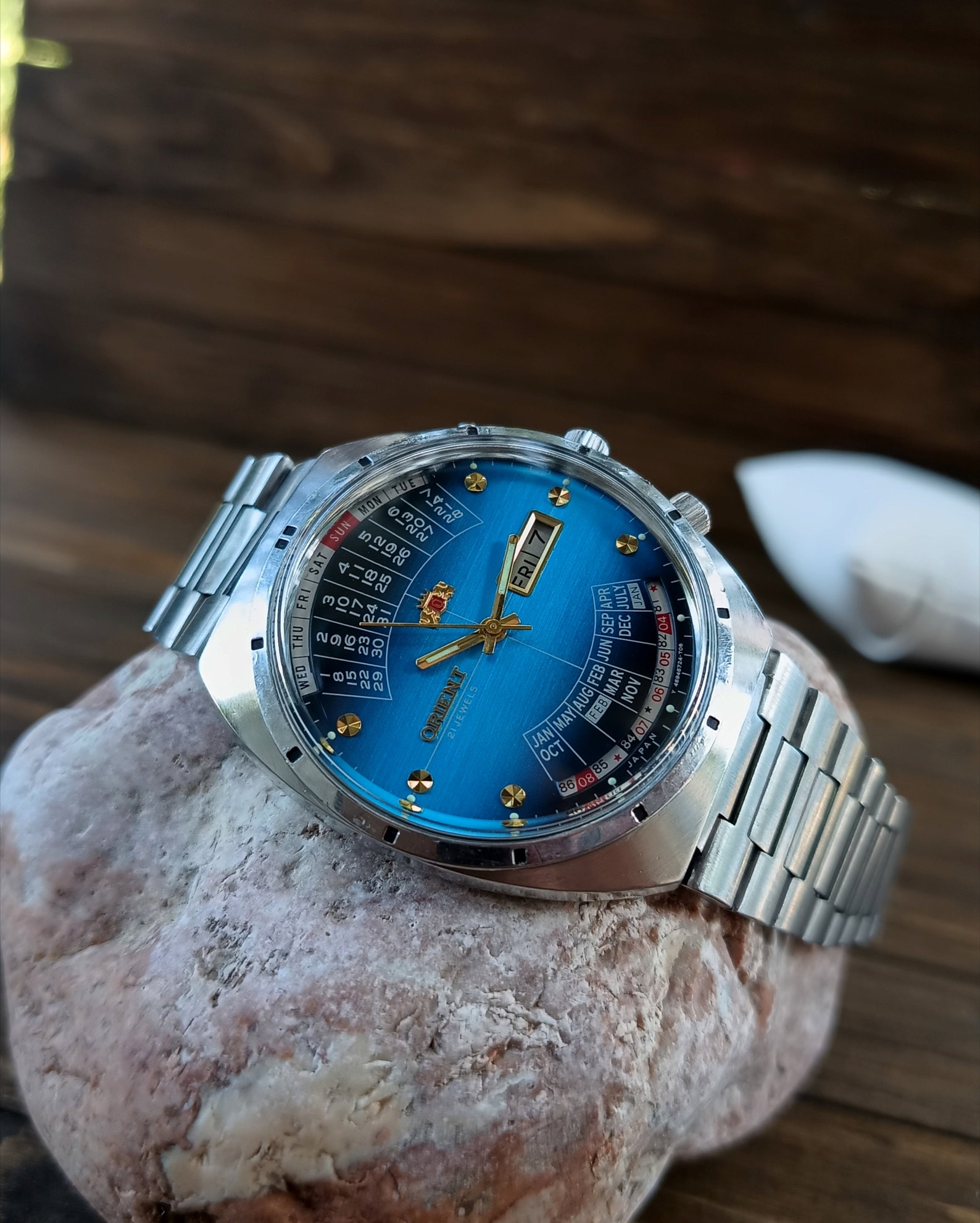 Japanese Rare Watch Orient College Multi-calendar, Automatic Men's ...