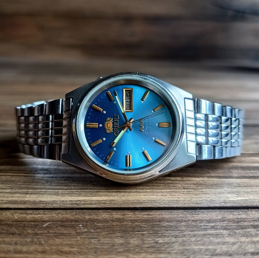 Japanese Orient Crystal Watches, Men's Self-winding Watches, Calendar ...