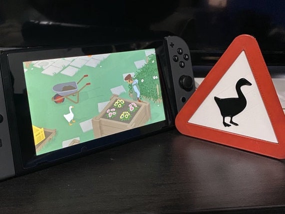 Untitled Goose Game Entitled Goose Signs 3D Printed | Etsy