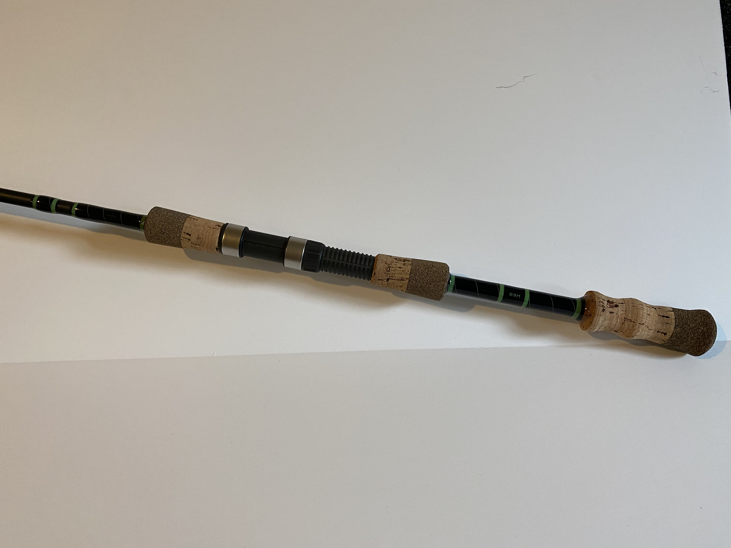 Premium Fishing Rod Personalized With Threaded Custom Lettering, Fourth ...