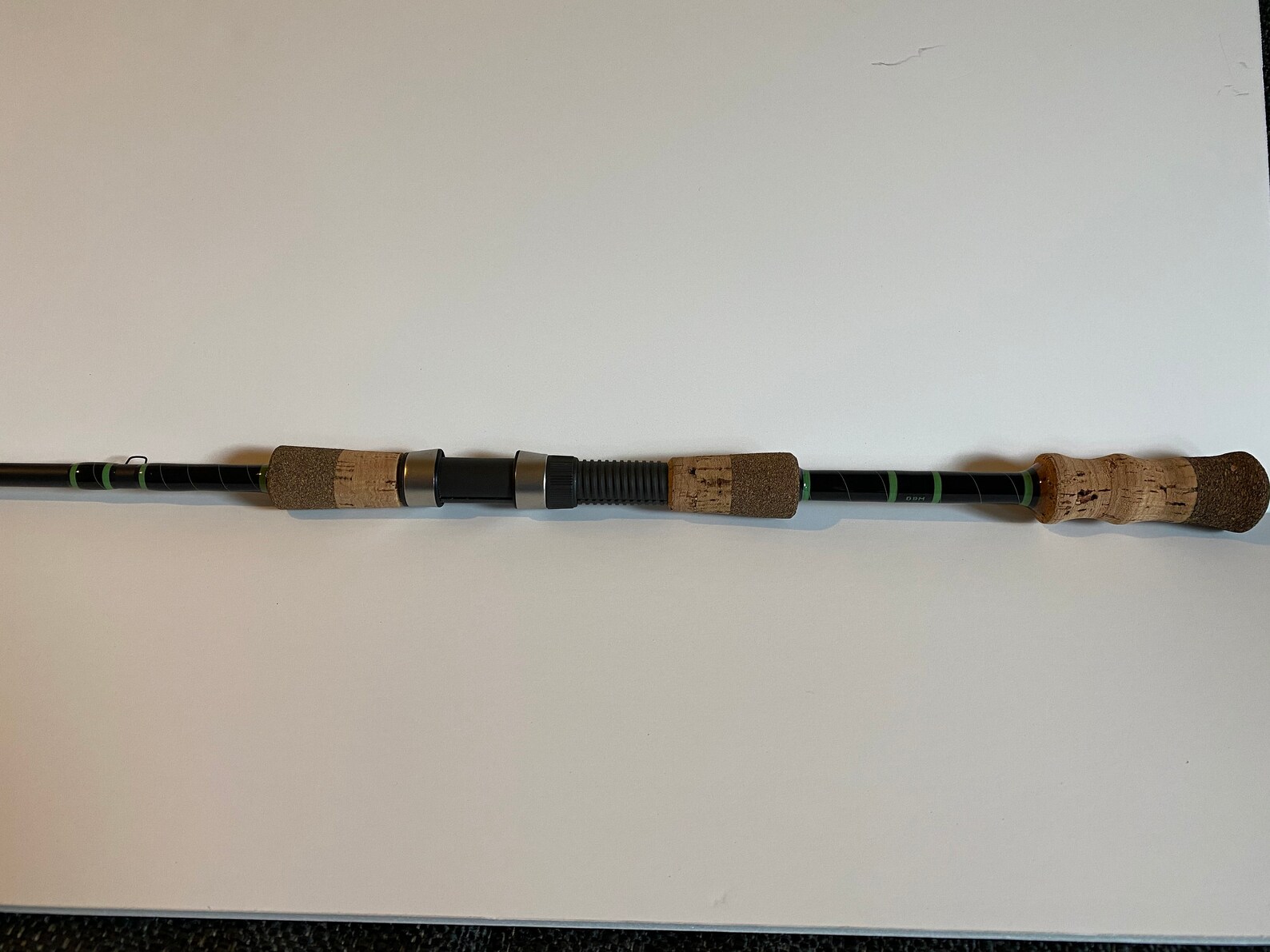Premium Fishing Rod Personalized With Threaded Custom Lettering, Fourth ...