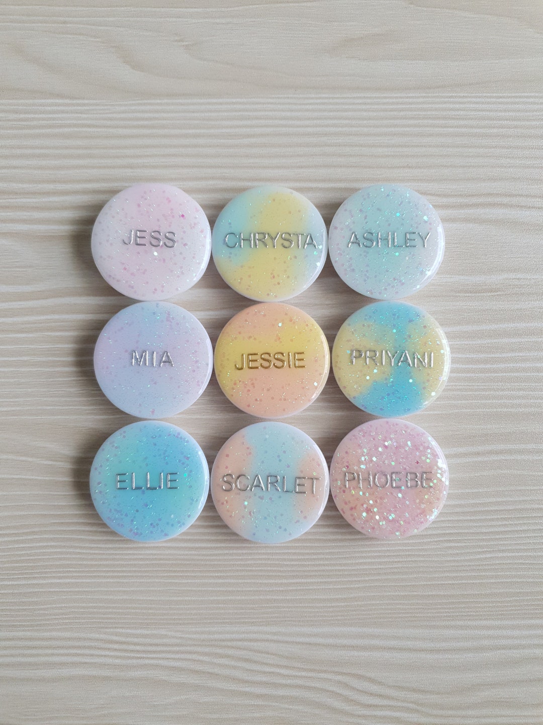 Magsafe Available!) Personalised Pastel Glitter Popping Socket - Etsy