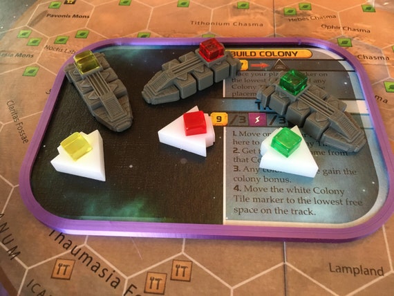 Terraforming Mars Colony Trade Ships | Etsy