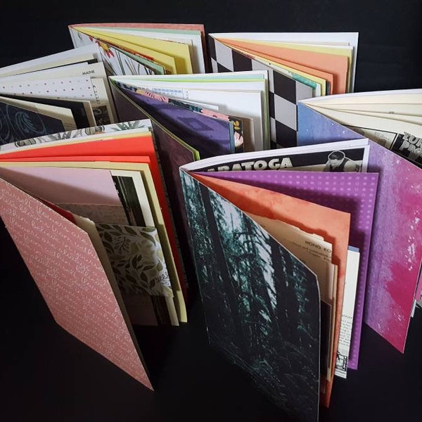 Mixed Paper Journal - Etsy