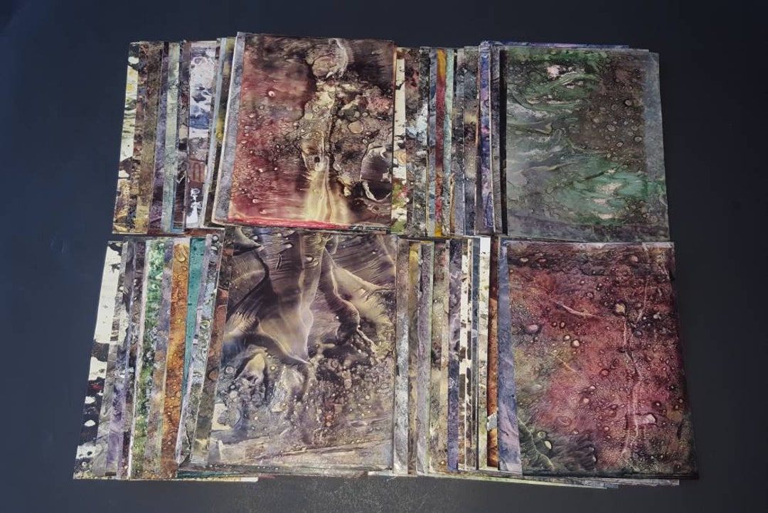 Hand Altered Paper 1oz Scraps or 40pc Paper Ephemera Junk Journal ...