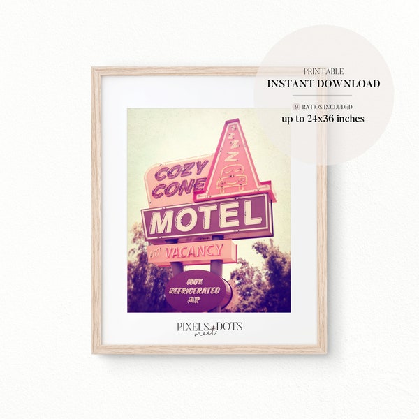 Vintage Motel Sign - Etsy