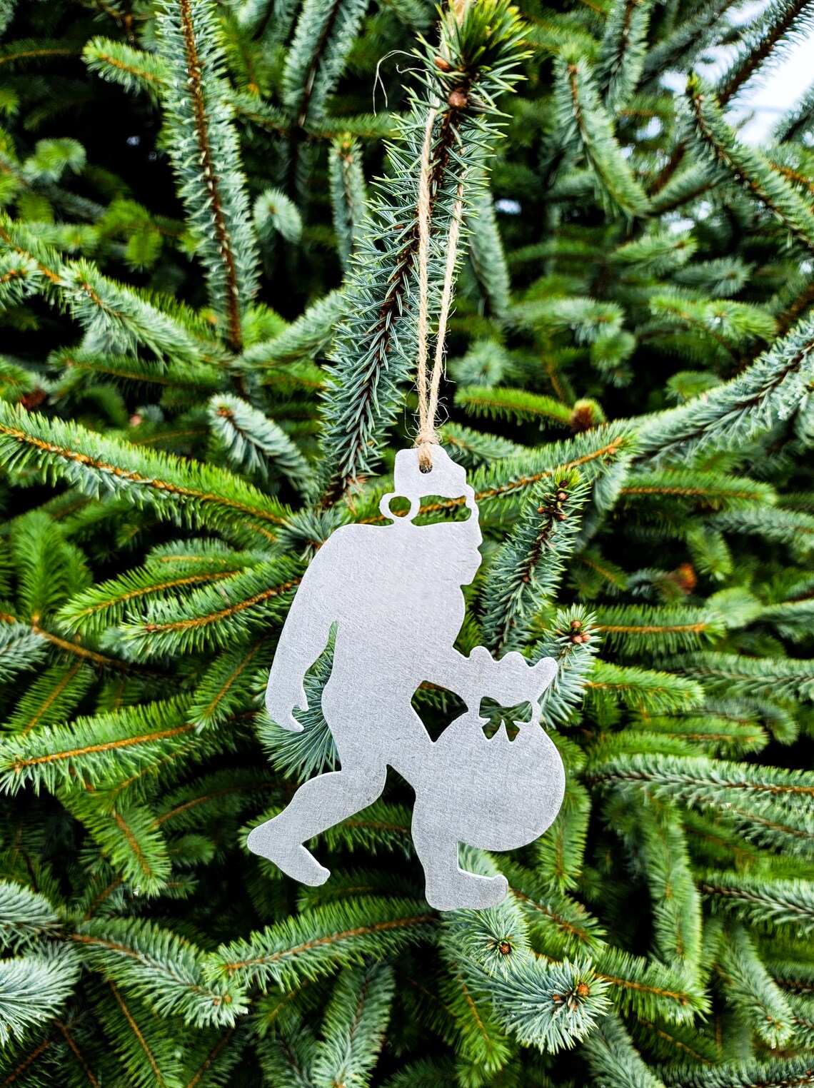 Bigfoot Santa Claus With Christmas Presents Sasquatch - Etsy