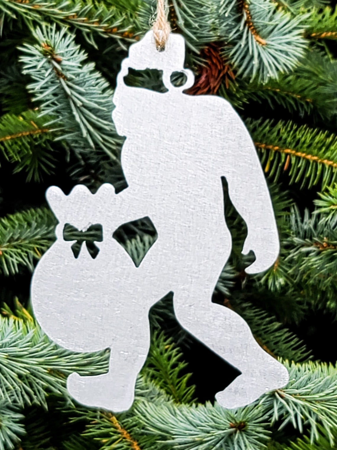 Bigfoot Santa Claus With Christmas Presents Sasquatch - Etsy