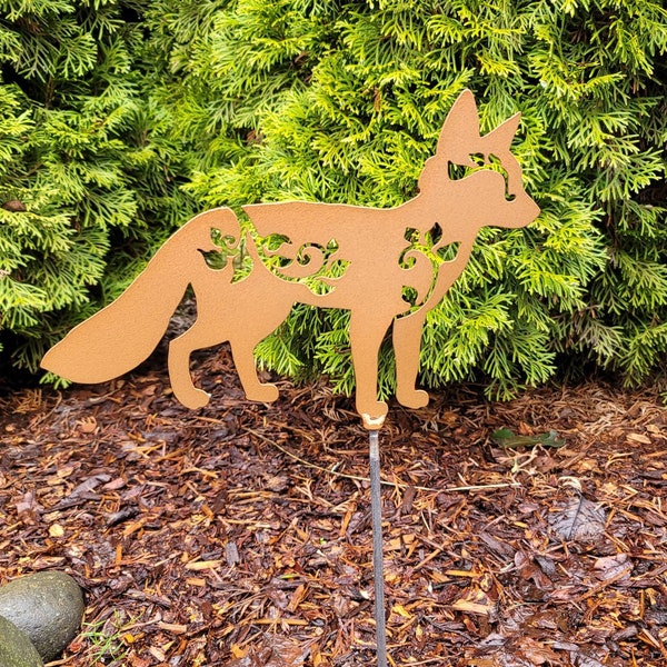 Fox Yard Art - Etsy