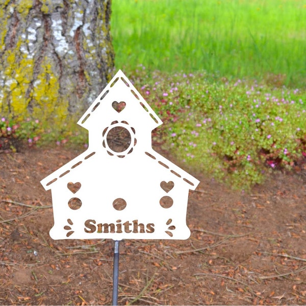 Metal Birdhouse Wall Art - Etsy