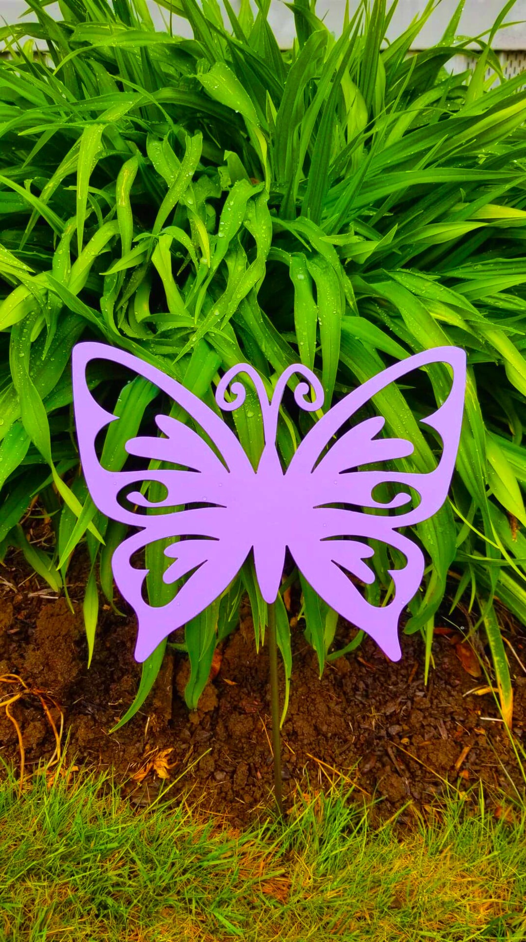 Butterfly Metal Sign Children's Room Decor Whimsical Wall Art Fairy ...