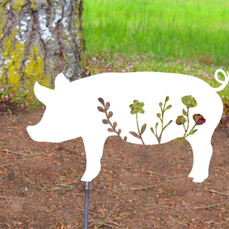 Metal Pig - Etsy