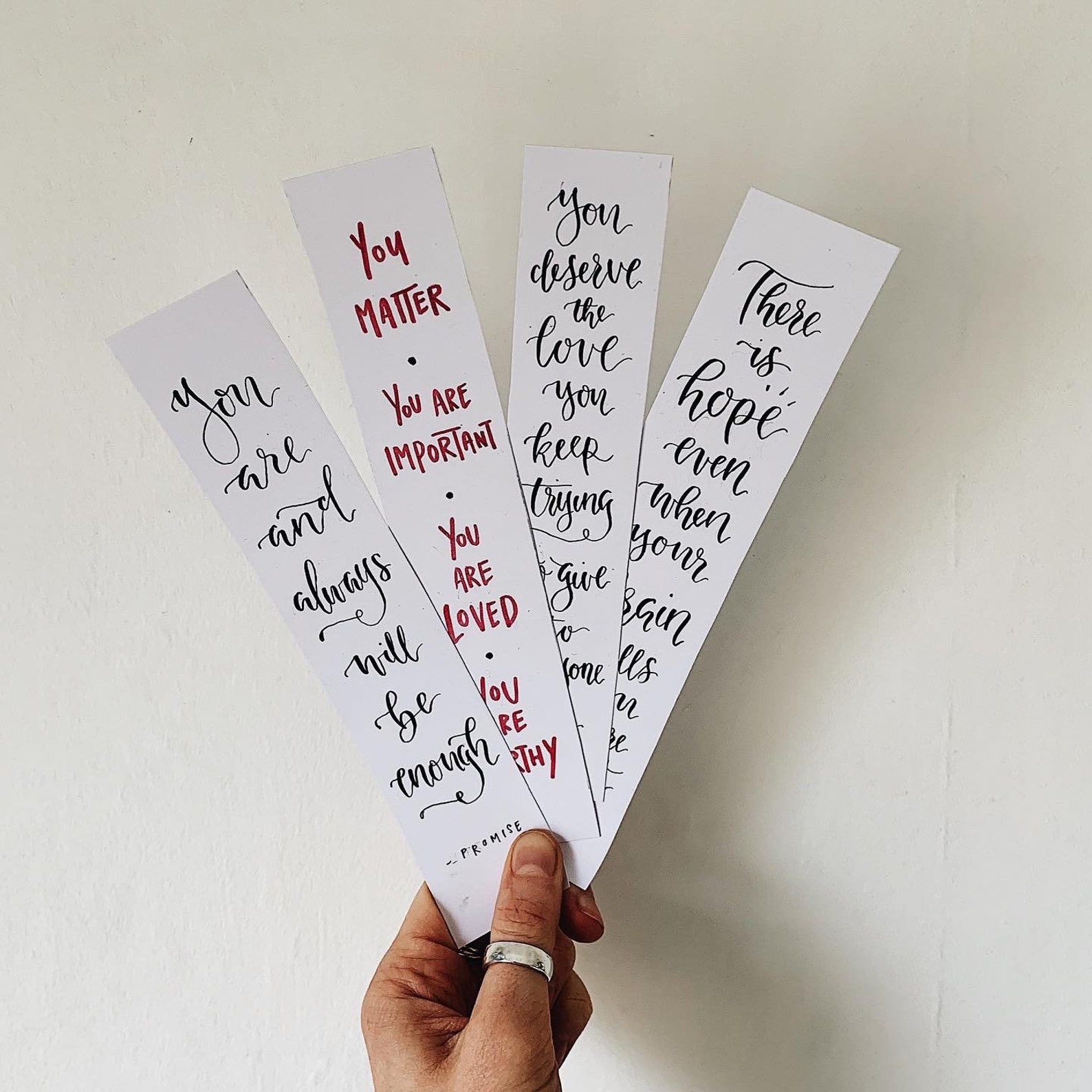 Mental Health Reminder Bookmark - Etsy