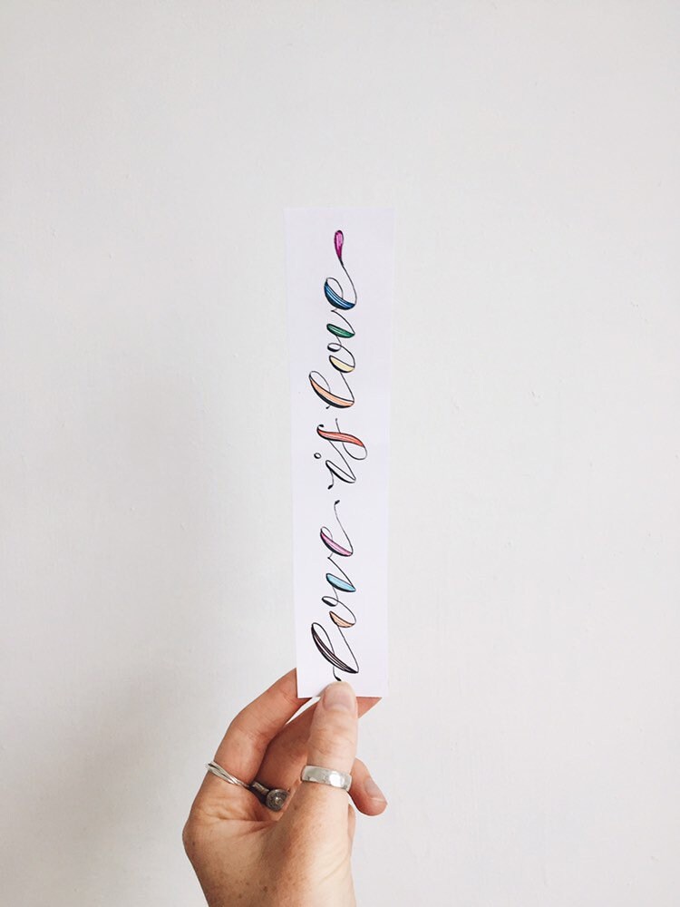 Pride / LGBTQI Inclusive Flag Bookmark - Etsy