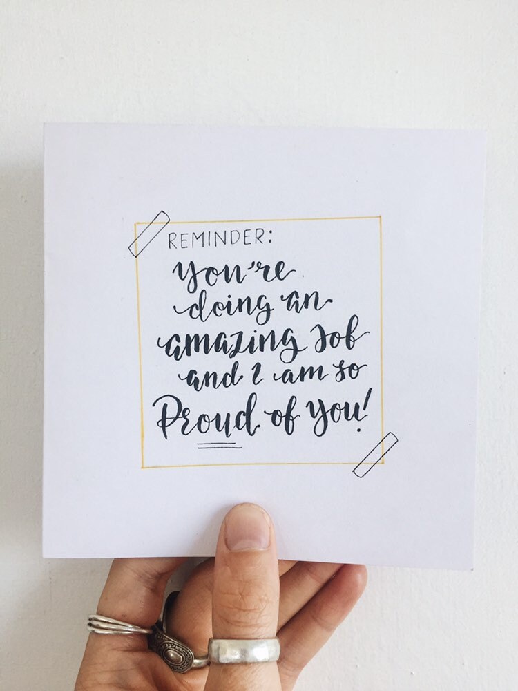 Proud of You Card - Etsy