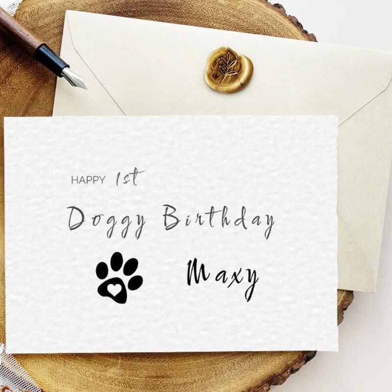Dog Birthday Cards - Etsy