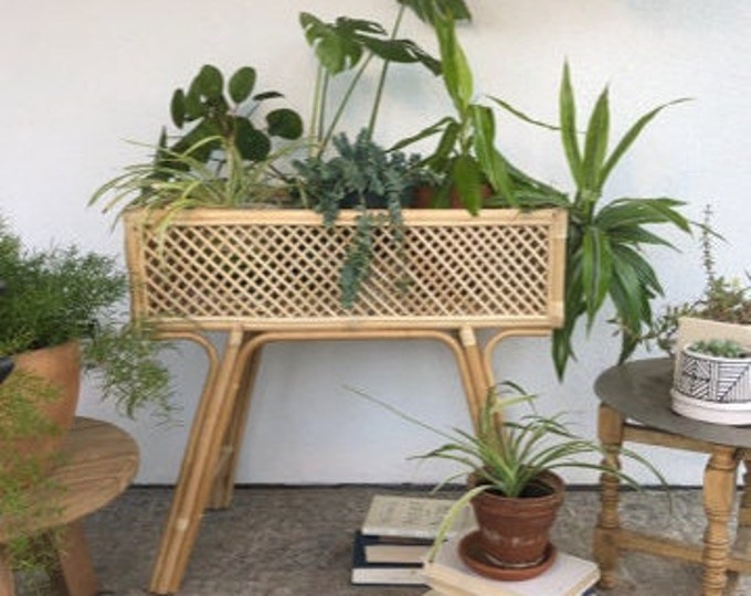 Urban Rattan Window Planter - Etsy