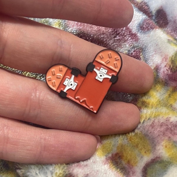 Skateboard Enamel Pins - Etsy