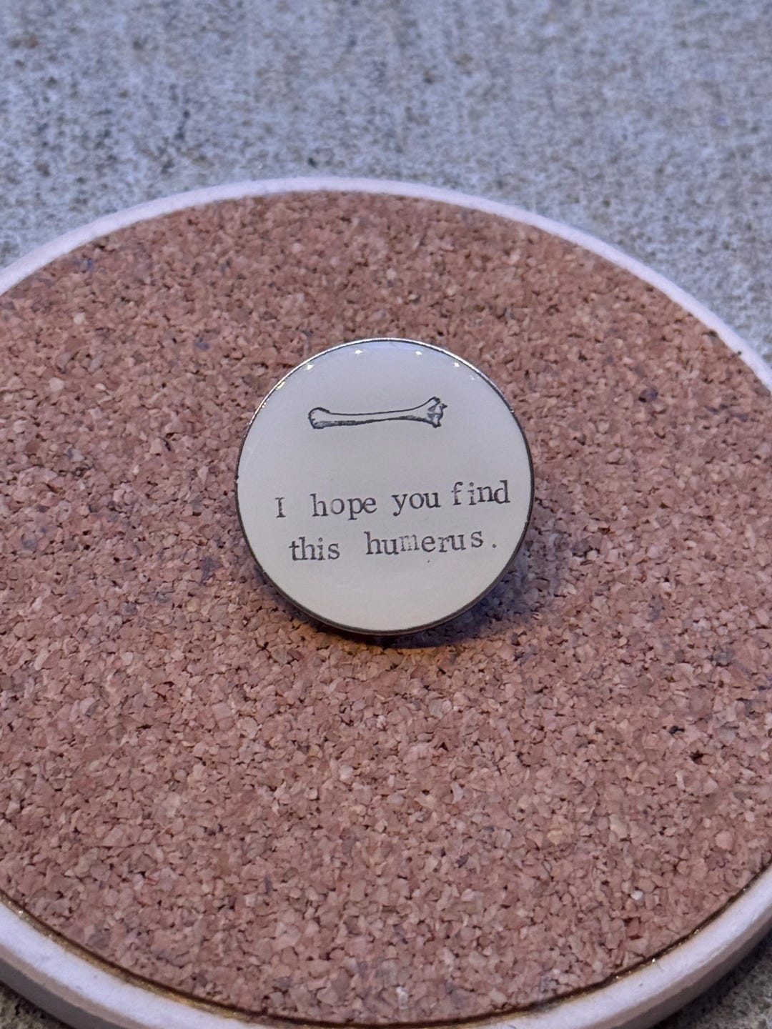 I Hope You Find This Humerus Enamel Pin Humorous Pins Enamel Pin for ...