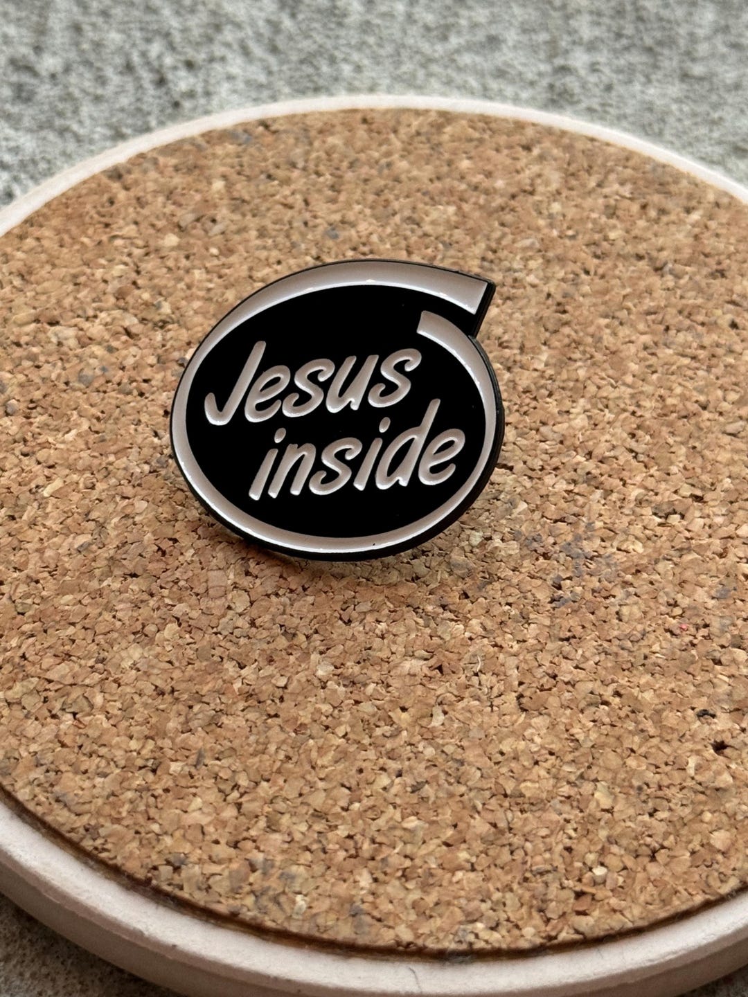 Jesus Inside Enamel Pin Religious Pins Enamel Pin for Backpacks Gift ...
