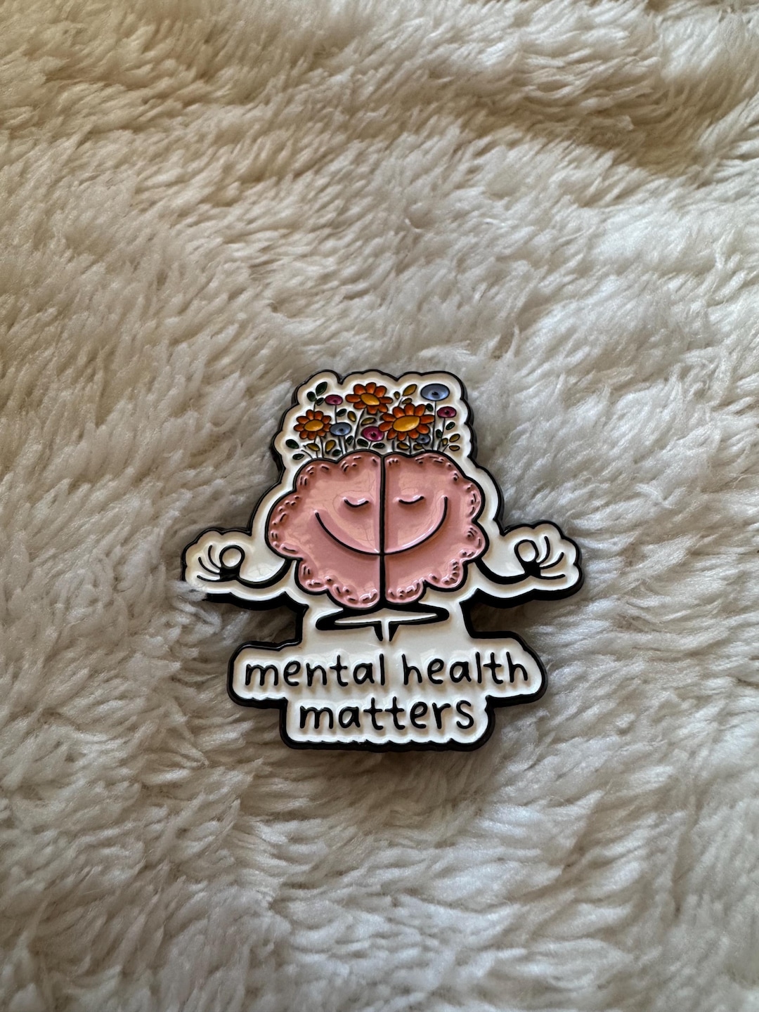 Mental Health Matters Enamel Pins Enamel Pin for Backpacks Mental ...