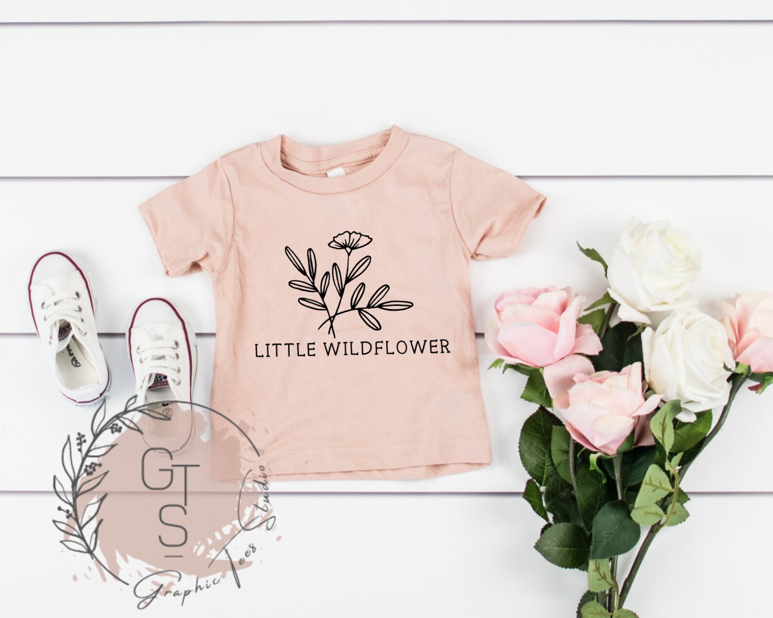 Little Wildflower Toddler Shirt Girl Toddler Shirt Cute - Etsy