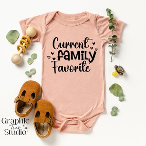 Current Family Favorite Onesie®| New Baby Onesie®| Baby Onesie® - Etsy
